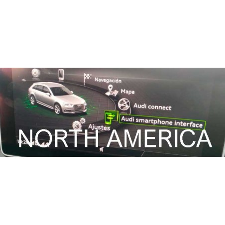 AUDI/PORSCHE MMI4G/PCM4 MIB2 OEM North America maps 2025